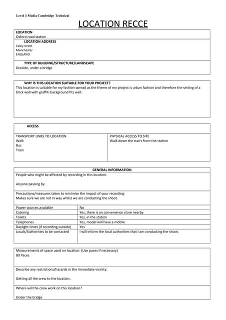 Risk assessment template | DOC | Medical Health