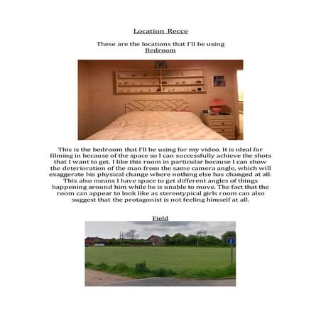 Location Recce | PDF