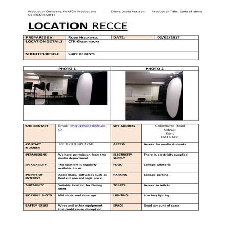 Location reece 2 , | DOCX