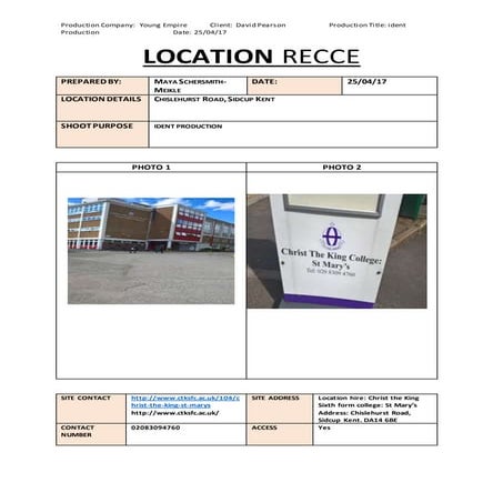 Location Reecee | PDF