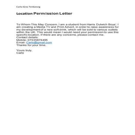 Location release | PDF