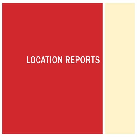 Location reports | PPTX