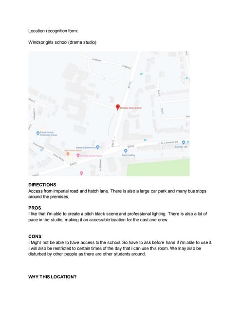 Location recognition form | DOCX