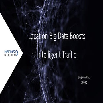 Traffic Data Analysis and Prediction using Big Data | PPTX