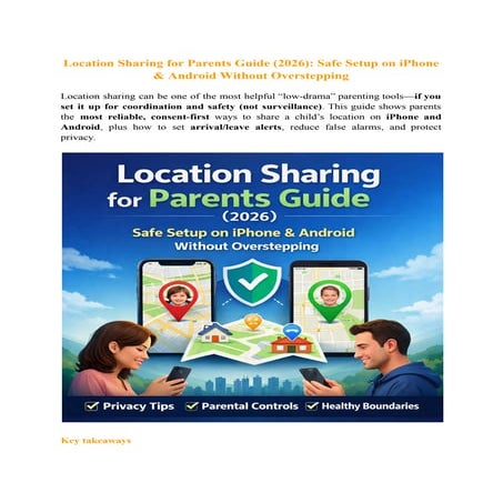 Location Sharing for Parents Guide (2026)_ Safe Setup on iPhone ...