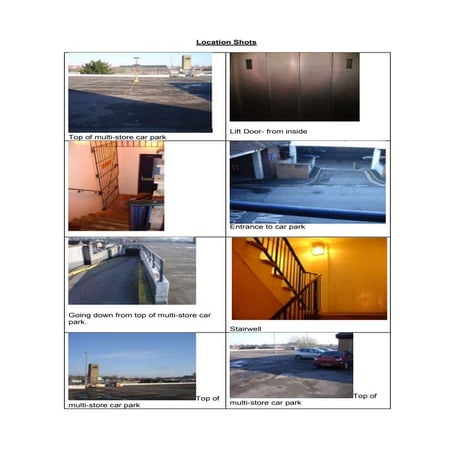 Location shots | DOCX