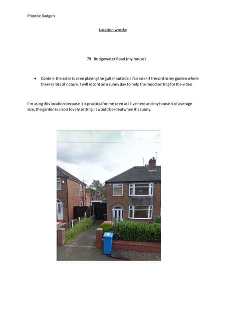 Location reconnaissance report | PDF