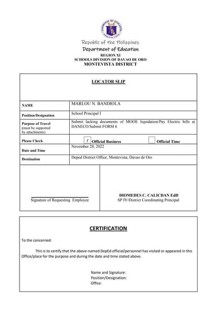 Sample Request for monetization of leave credits | DOCX