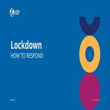 Lockdown procedimientos para lockdown en colegios y escuelas | PPTX