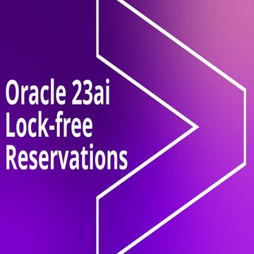 Lock-free Reservations Presentation 2024 | PPT