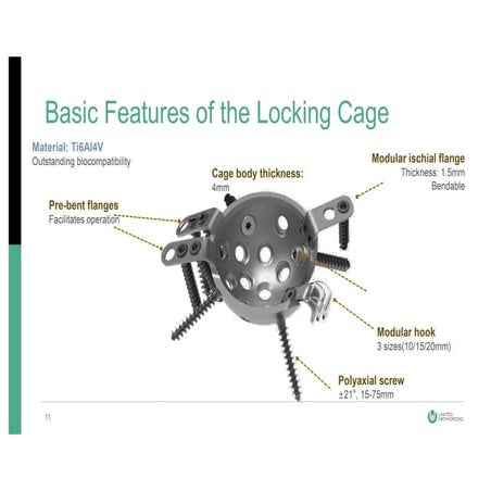 NEW Locking Cage – Revision Acetabular Hip System | PDF