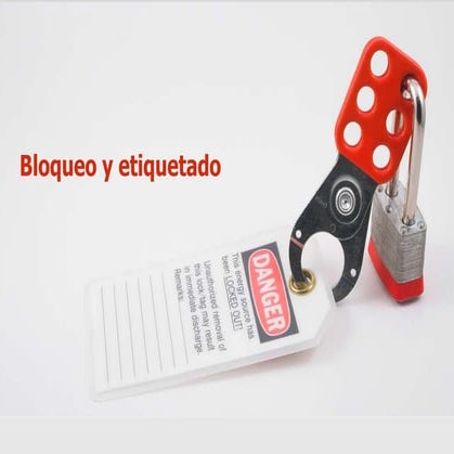 Procedimiento LOTO (Lock Out Tag Out) - Diplomado | PPTX