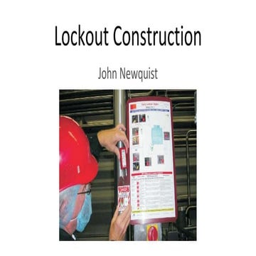 Lockout fatalities construction | PPTX