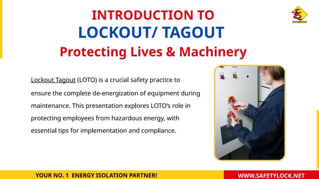 LOTO Safety Training Presentation. pptx | PPTX