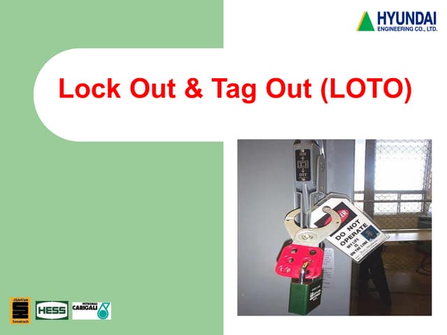 LOTO Safety Training Presentation. pptx | PPTX