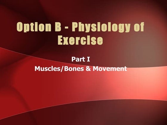 Edexcel IGCSE - Human Biology - Chapter 07 - Form & Movement | PDF ...