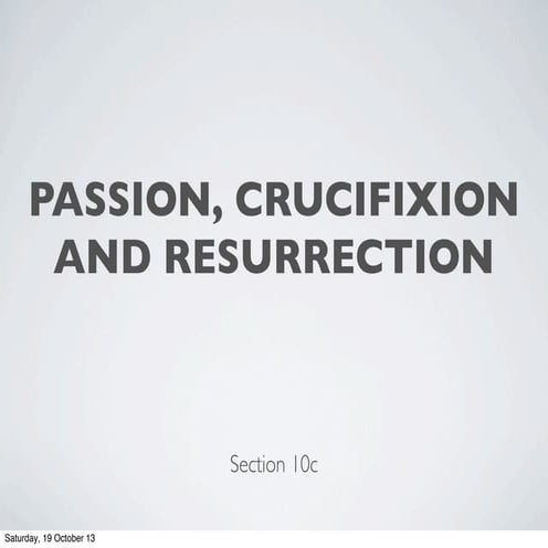 A Chronology of the Resurrection Appearances | PDF