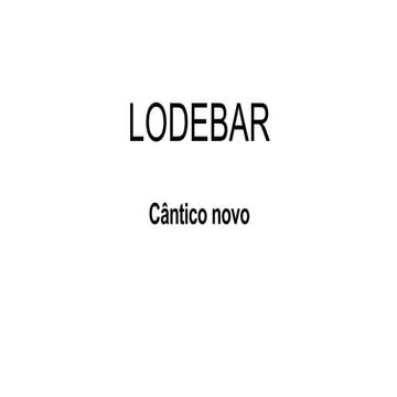 Lodebar | PPT