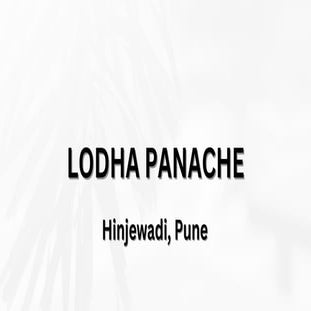 Lodha-Panache-Pune-Brochure | PDF