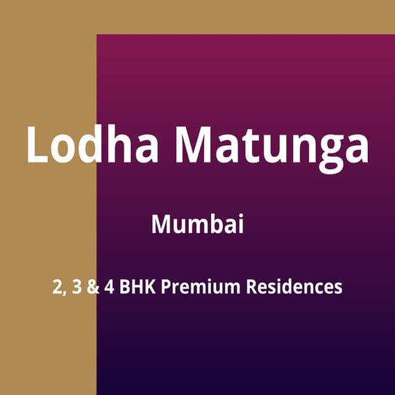 Lodha Matunga Mumbai | E-Brochure | PDF