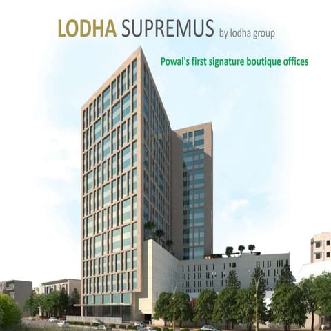 Lodha supremus powai | PPTX