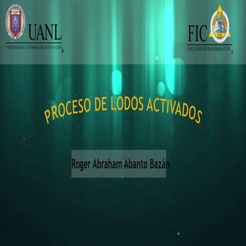 Lodos activados | PPTX