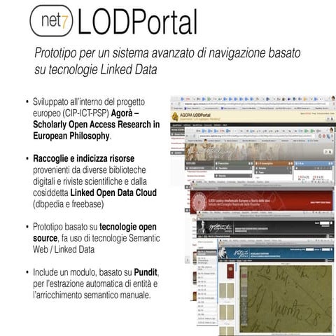 Linked Open Data per le Digital Humanities: l’esempio del Linked Open Data PORTAL | PPT