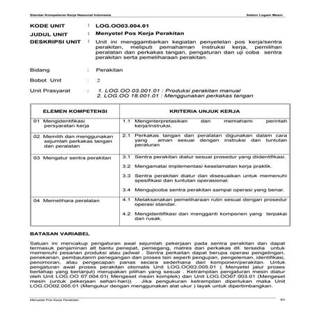 Logam mesin assembly 5 | DOC