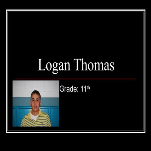 Logan Thomas | PPT
