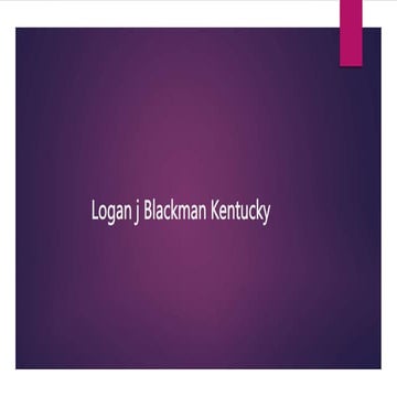 How Music can change your life for good – Logan j Blackman Kentucky | PPT