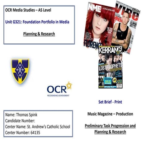 Process of production of a magazine | PPTX