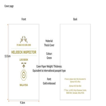 log book design for helideck inspector.pptx
