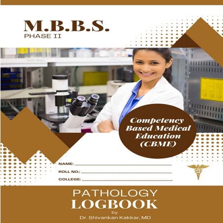 Pathology Logbook for MBBS Phase II Students | PDF