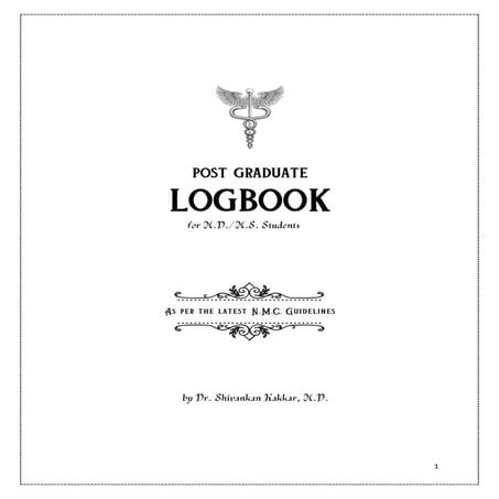 Comprehensive MD/MS Postgraduate Logbook: Track Clinical, Academic, and ...