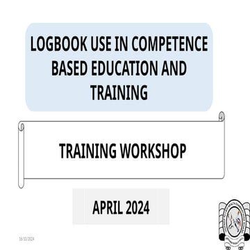 LOGBOOK PRESENTATION for nurses and midwives.pptx