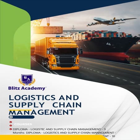 Best -logistics-course-blitz- academy kochi | PPTX