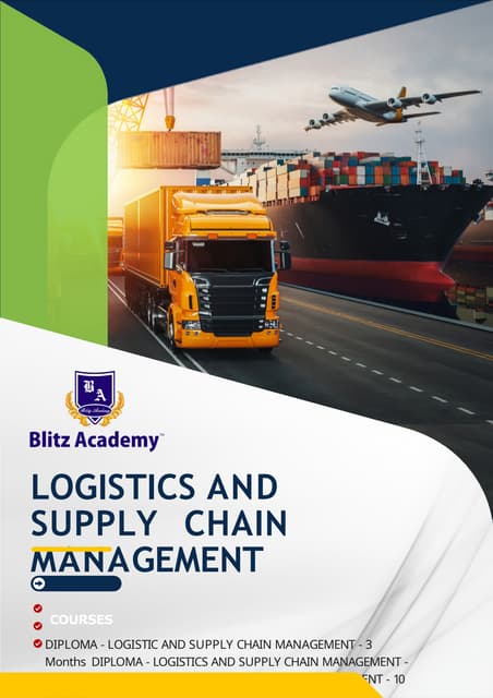LOGISTICS BROCHURE CAREER PATH NEW_compressed.pdf | Logistics and ...