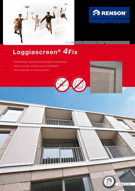 Renson - Fixscreen 150 f | PDF