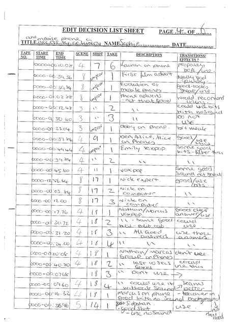 Logging sheet- 3 | PDF