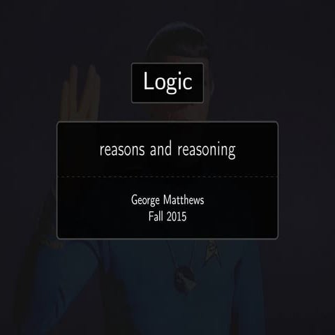 Logic Philosophy Sound and unsound argument | PPTX