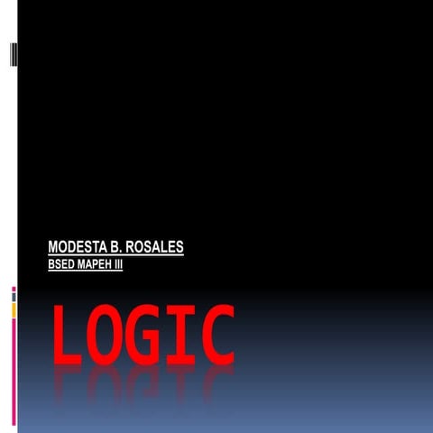 Logic | PPTX