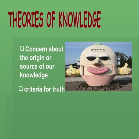 Topic: Truth Philosophy Grade 11 and Grade 12 | PPTX
