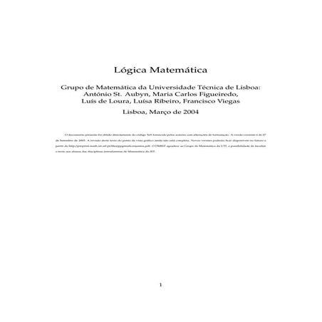 Lógica matemática (exercícios resolvidos) | PDF