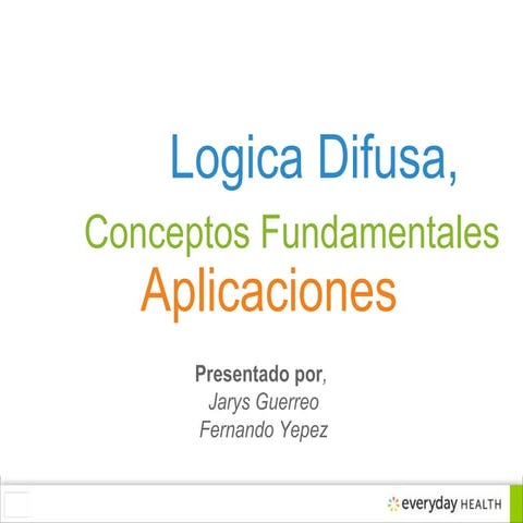 Logica difusa | PPT
