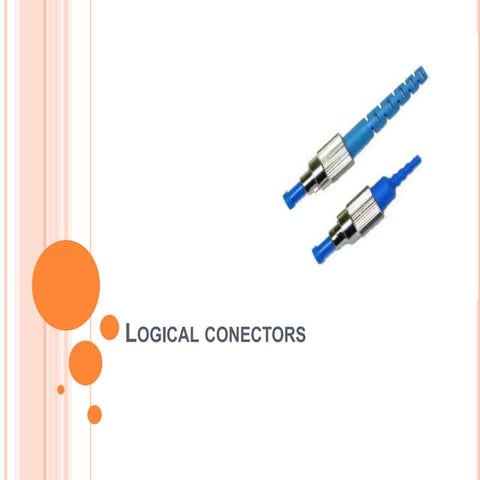 Logical conectors | PPTX