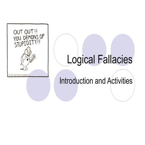 Logical Fallacies Basics | PPT