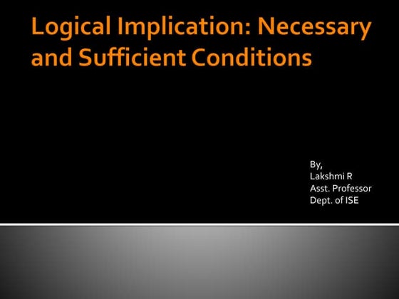 Rules of inference | PPT