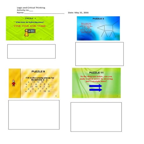 Logic and critical thinking | PDF