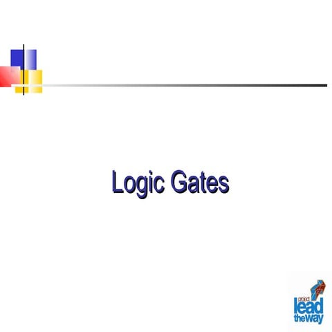 Logic gates | PPT
