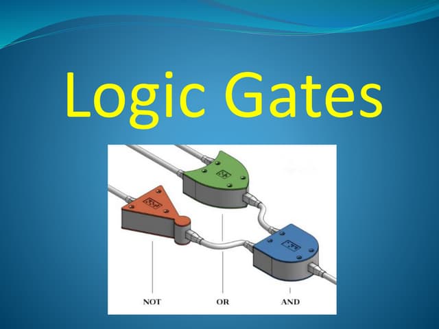 Practical Uses of Logic Gates | PDF